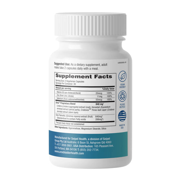 Prorox Prostate & Bladder Support 60's - Naturally Healthy NZ