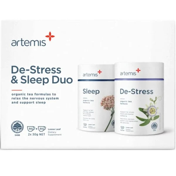 *Artemis De-Stress & Sleep Duo pack - Naturally Healthy NZ