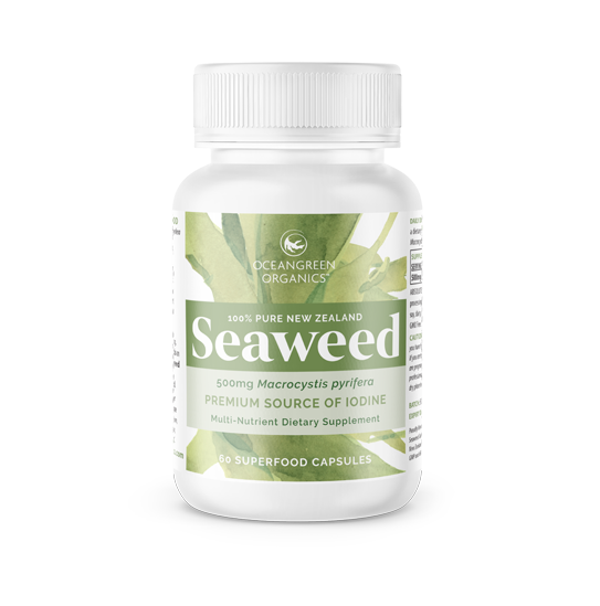 Ocean & Green Seaweed capsules 60's - Naturally Healthy NZ