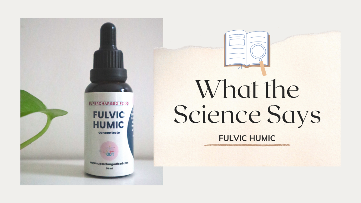 Fulvic Humic Concentrate Drops 30ml - Naturally Healthy NZ